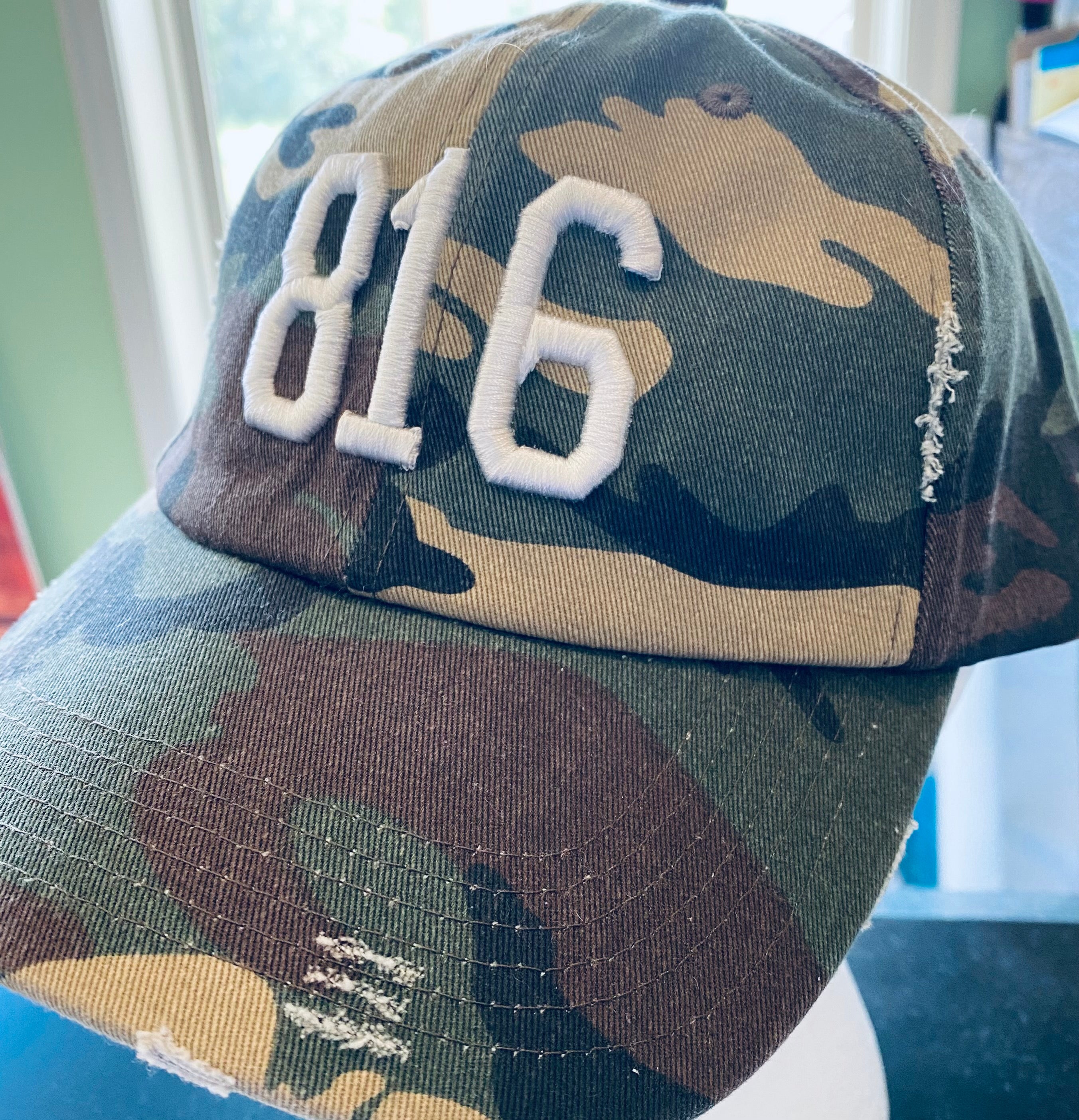 Embroidered Custom Puffy Letters/Numbers hat – Mom of 3 Embroidery